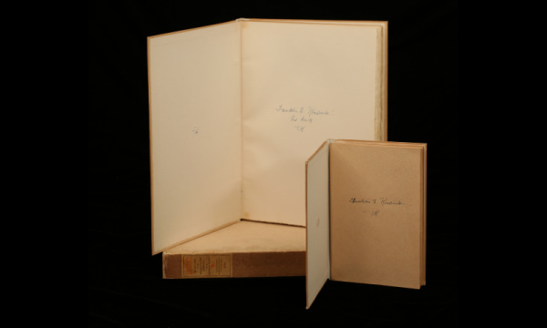 Franklin D. Roosevelt Eleanor Signed Book Father Damien | Raab