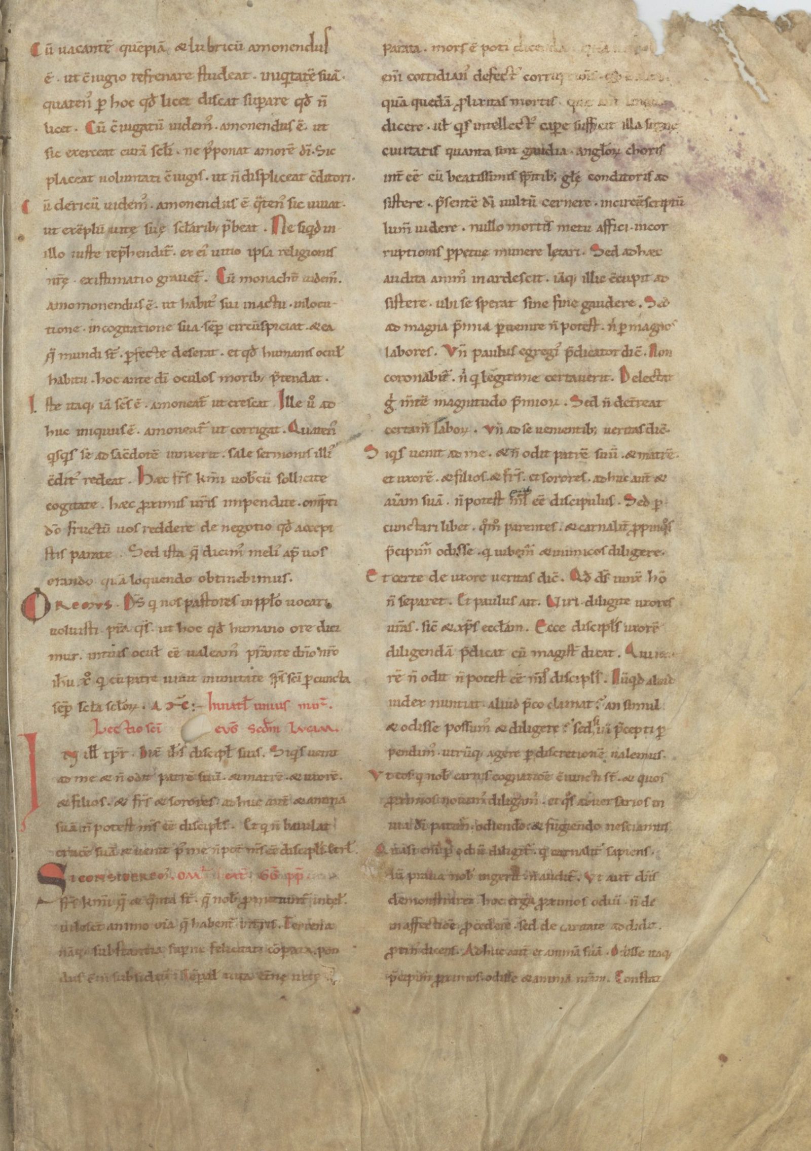 Pope Gregory the Great Signed Italian Manuscript | Raab